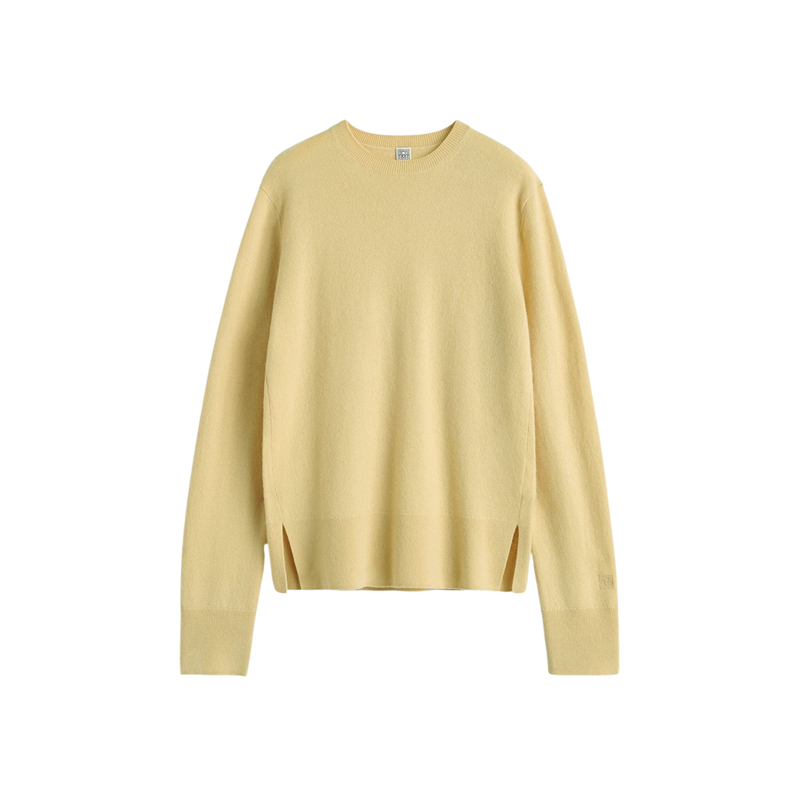 (W) 토템 크루넥 캐시미어 니트 소프트 옐로우 | Toteme | KREAM