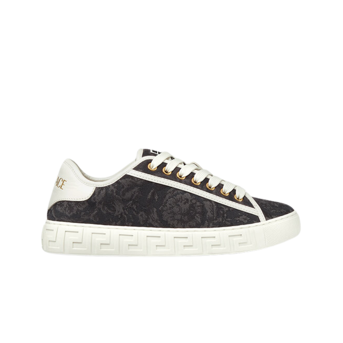 (W) 베르사체 바로코 그레카 스니커즈 블랙 프린트 | Versace | KREAM