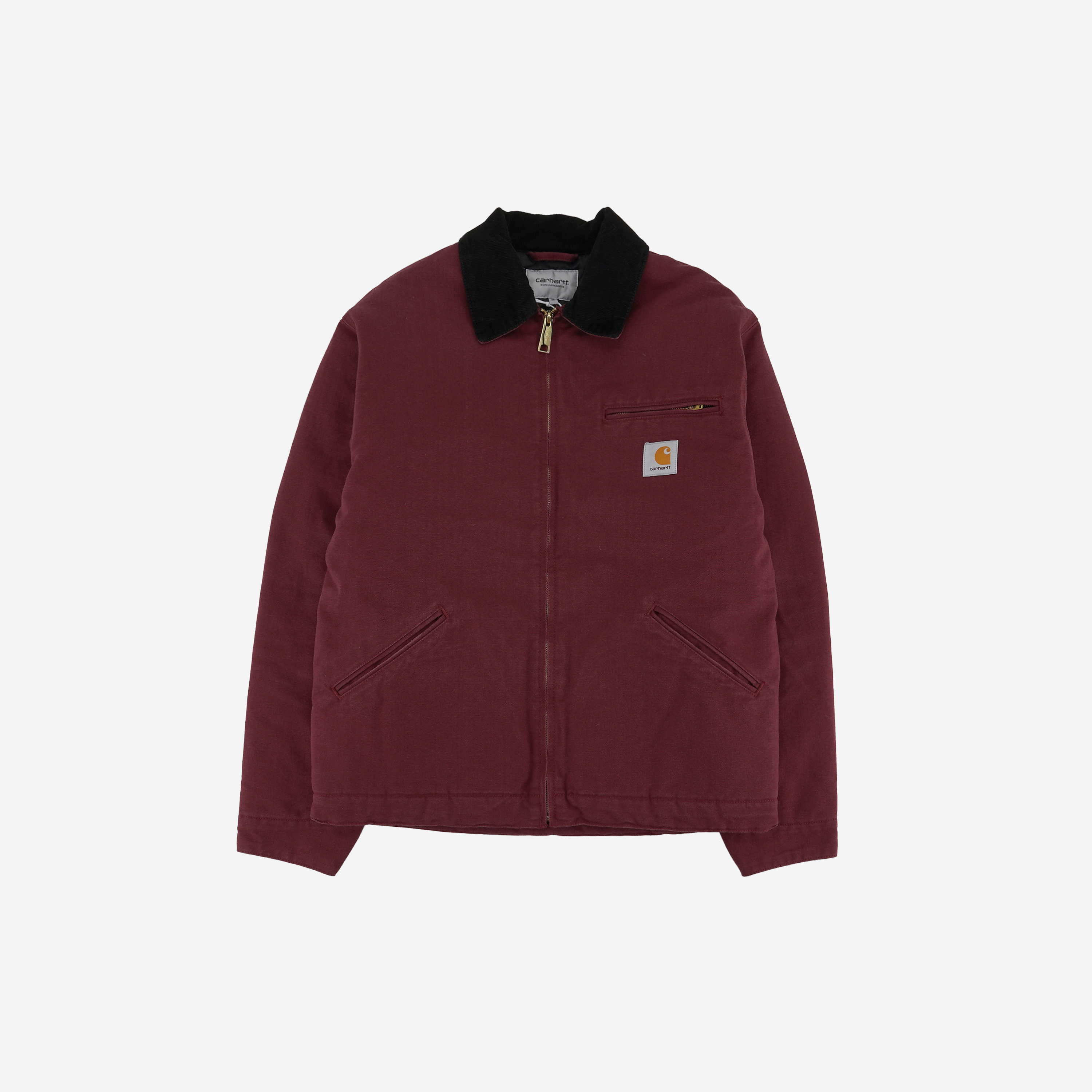 칼하트 WIP 오가닉 코튼 디어본 캔버스 OG 디트로이트 자켓 말벡 에이지드 캔버스 - 윈터 | KREAM