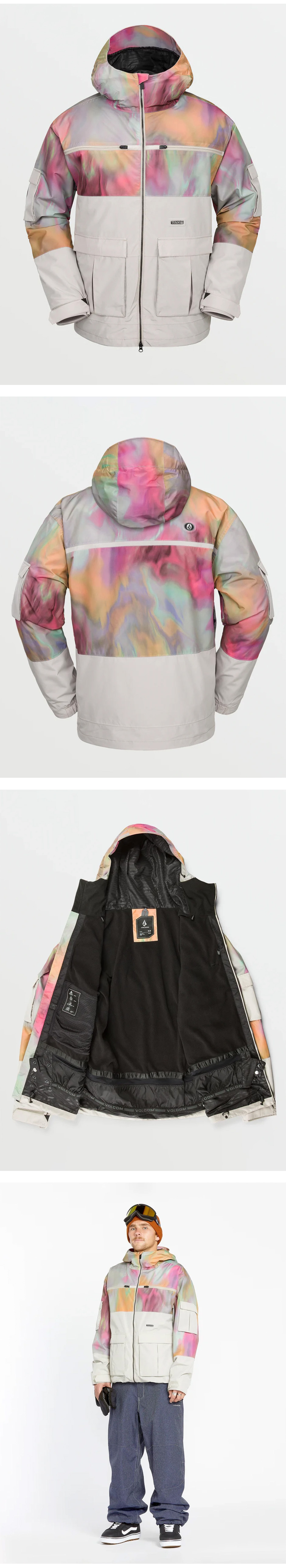 볼컴 맨즈 나이트 브레이커 20K 자켓 그레이 | VOLCOM | KREAM