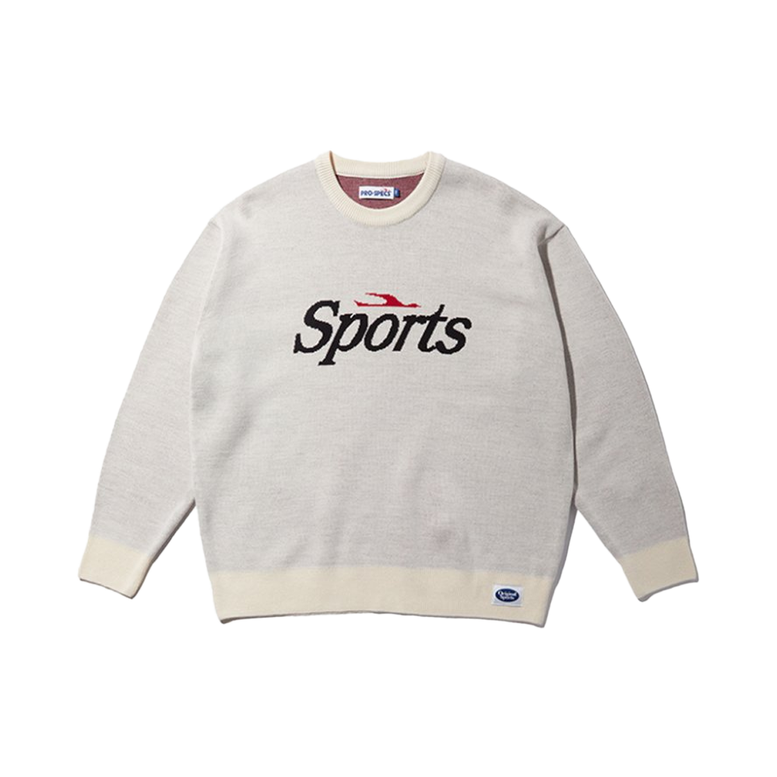 프로-스펙스 자카드 스웨터 크림 | PRO-SPECS | KREAM