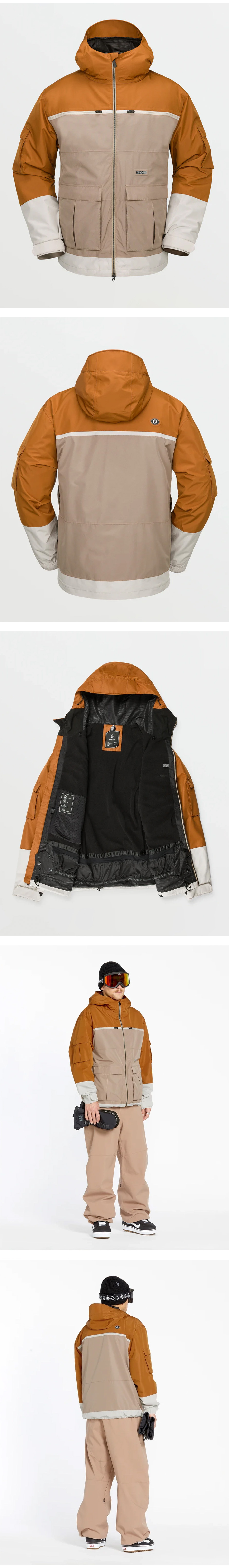 볼컴 맨즈 나이트 브레이커 20K 자켓 브라운 | VOLCOM | KREAM