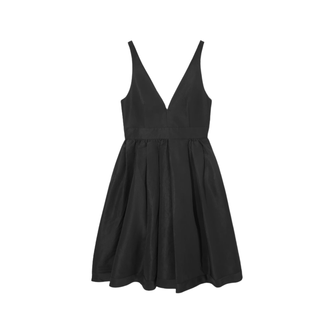 (W) 코스 딥 브이넥 드레스 블랙 | COS | KREAM