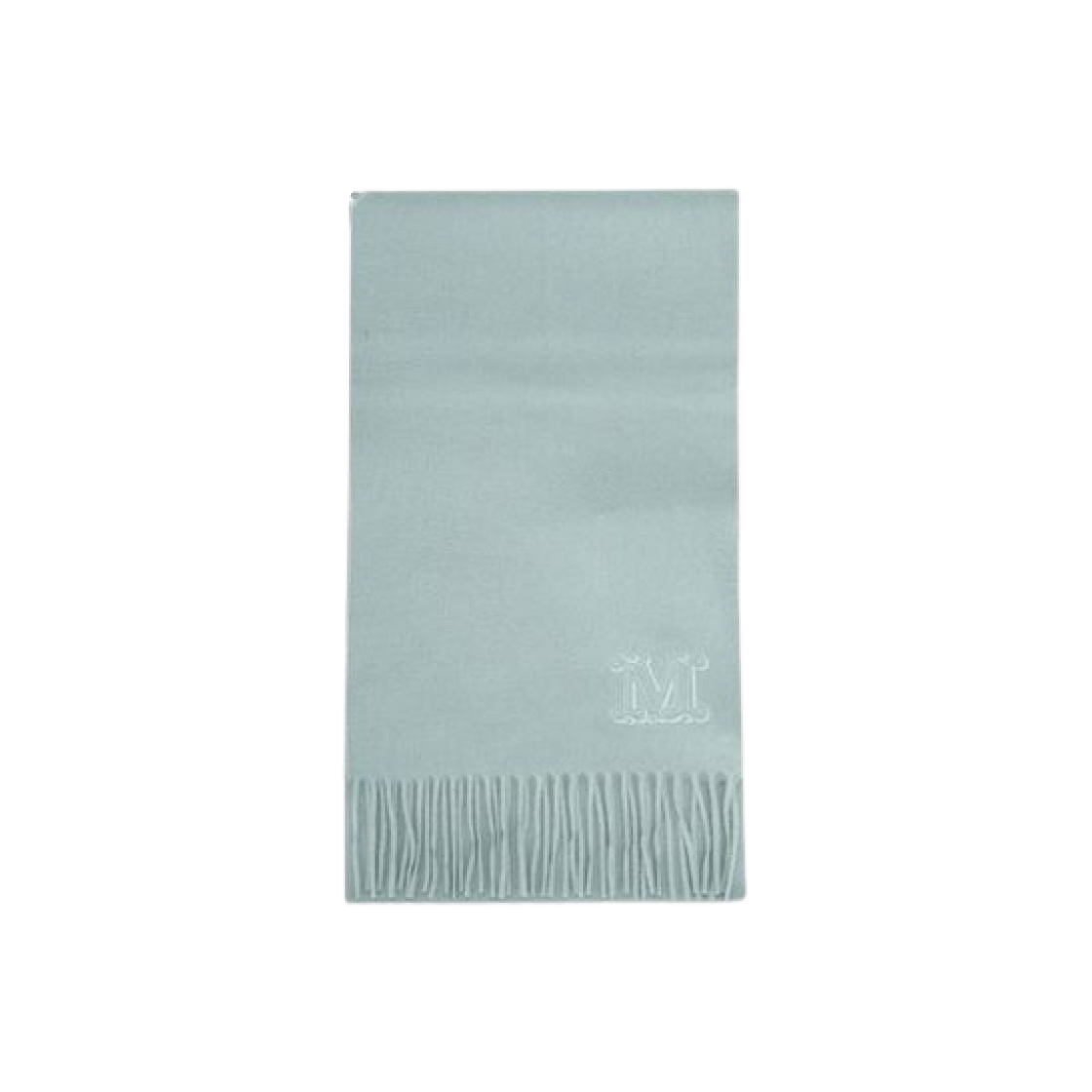 (W) 막스마라 웨스달리아 자수 캐시미어 스톨 민트 | Max Mara | KREAM