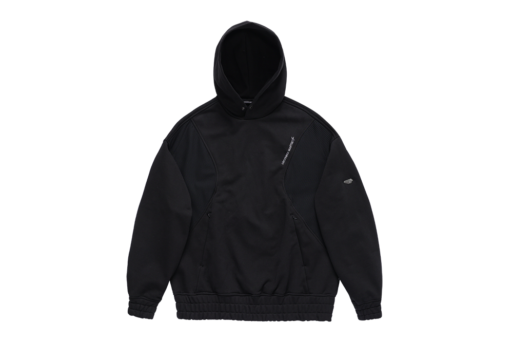 록히드마틴 엠버서드 숄더 후드 블랙 | LOCKHEED MARTIN | KREAM