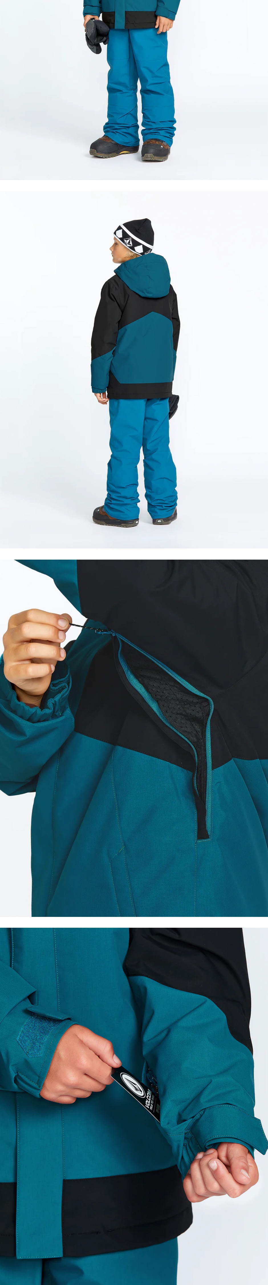 볼컴 키즈 RYDER 인슐레이티드 자켓 블루 | VOLCOM | KREAM