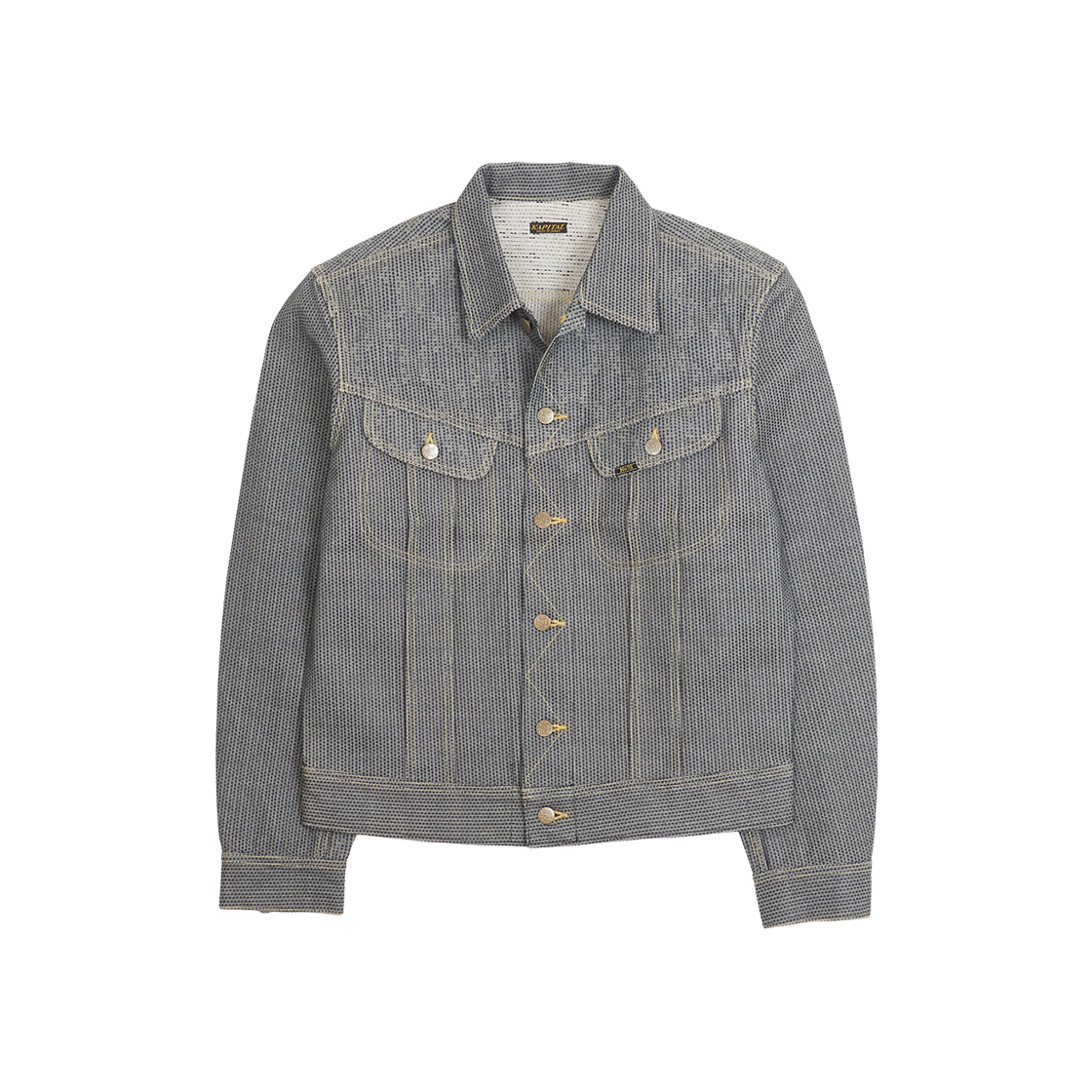 캐피탈 센츄리 데님 웨스터너 자켓 No. 7+S 그레이 | Kapital | KREAM