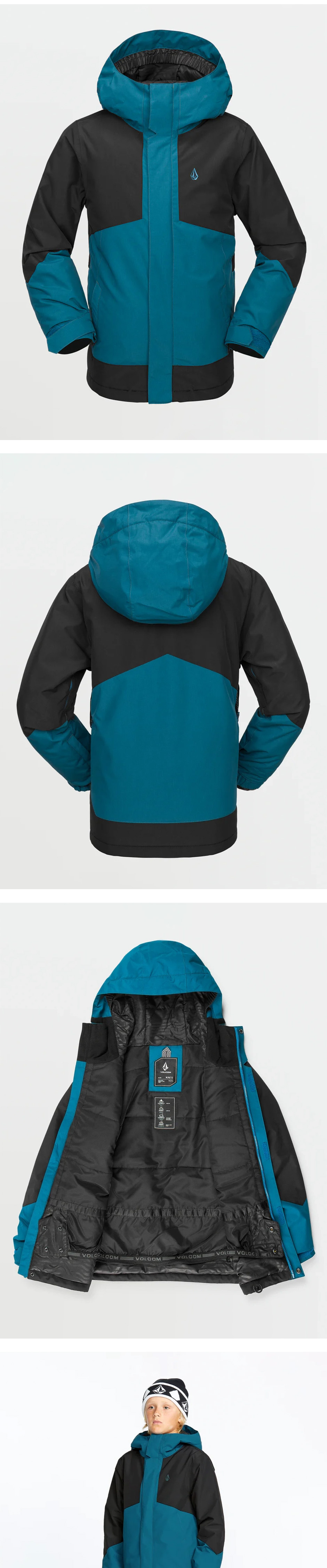 볼컴 키즈 RYDER 인슐레이티드 자켓 블루 | VOLCOM | KREAM