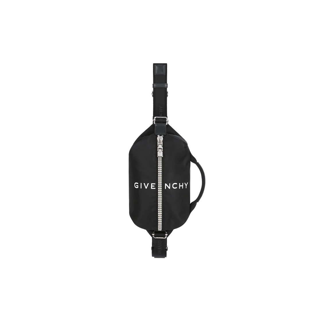 지방시 G 지퍼 나일론 벨트백 블랙 | Givenchy | KREAM