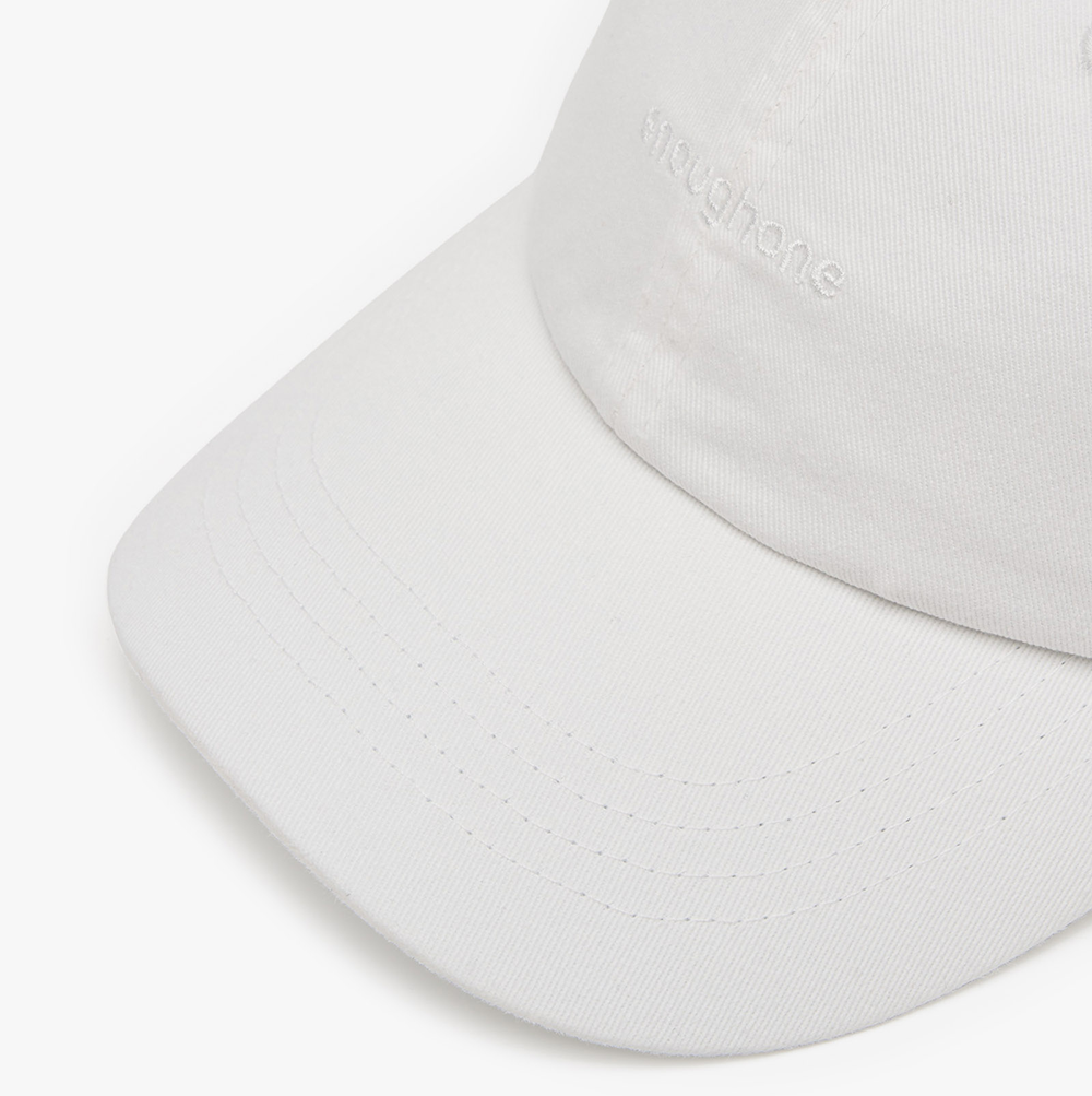 이너프원 로고 볼캡 화이트 | EnoughOne | KREAM