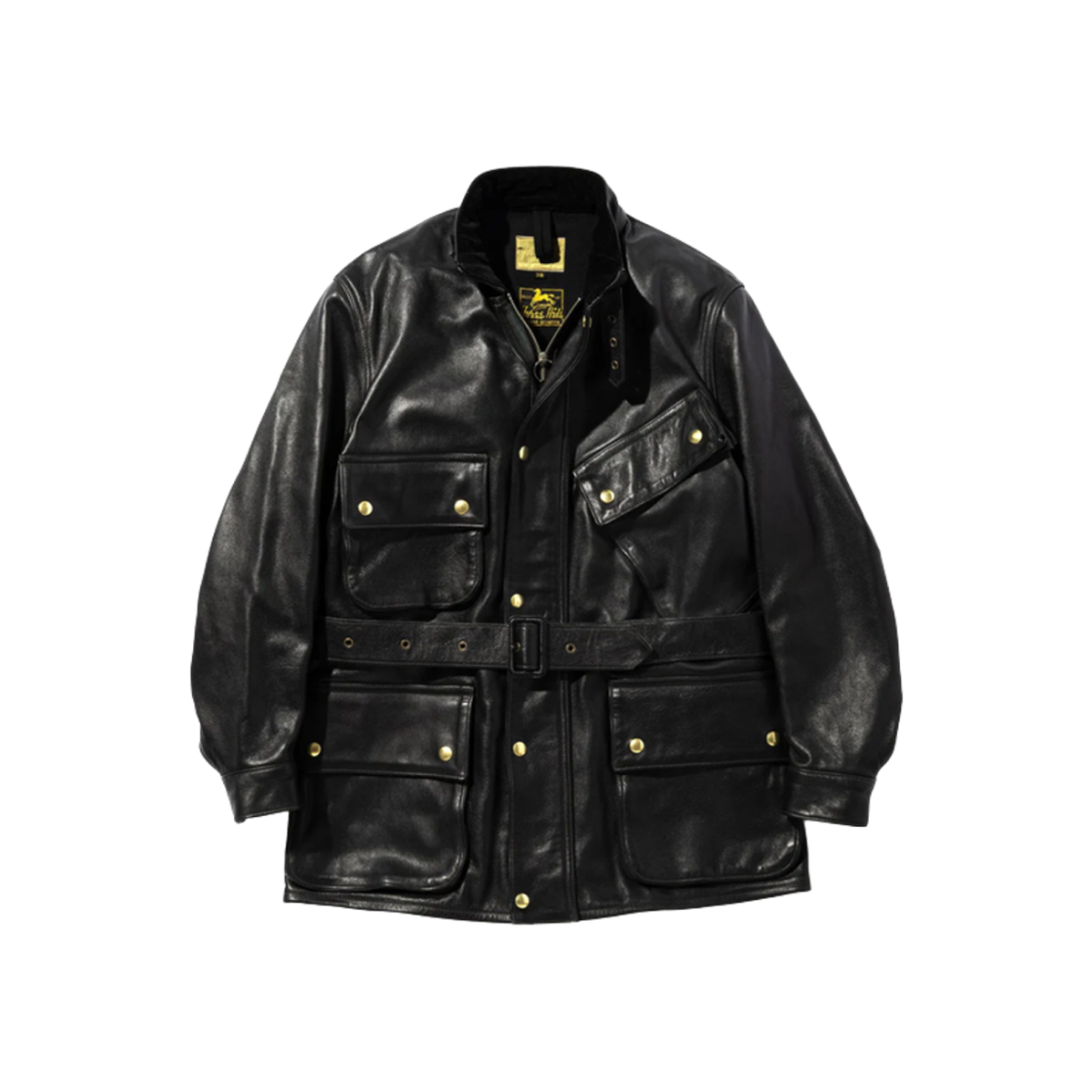 더 리얼 맥코이 레더 엔듀로 트라이얼 자켓 블랙 | The Real McCoy's | KREAM