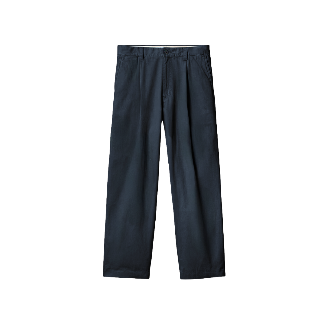 유니클로 x JW 앤더슨 턱 와이드 치노 팬츠 네이비 - KR | Uniqlo | KREAM