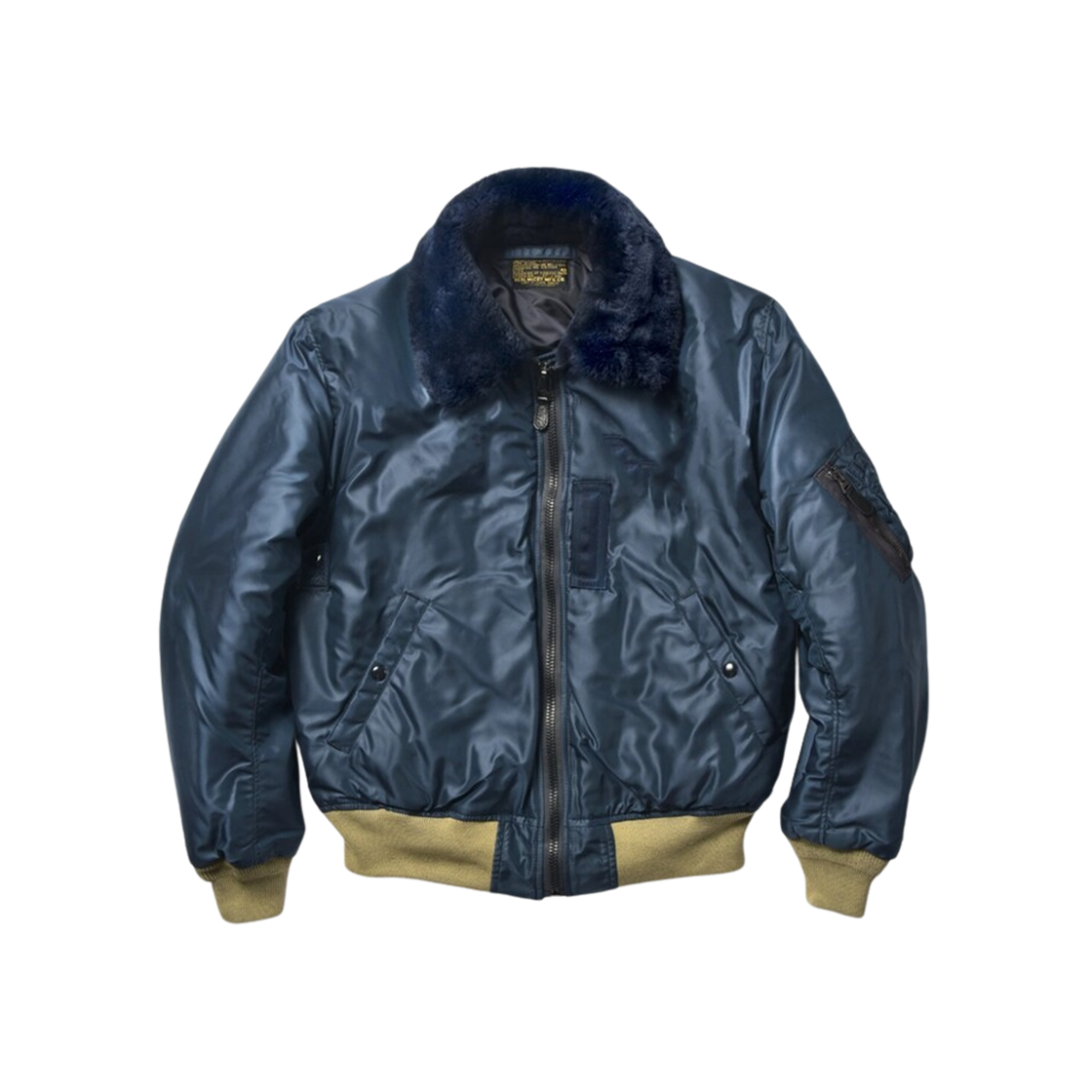 더 리얼 맥코이 타입 B-15C 그린 리빙 네이비 | The Real McCoy's | KREAM