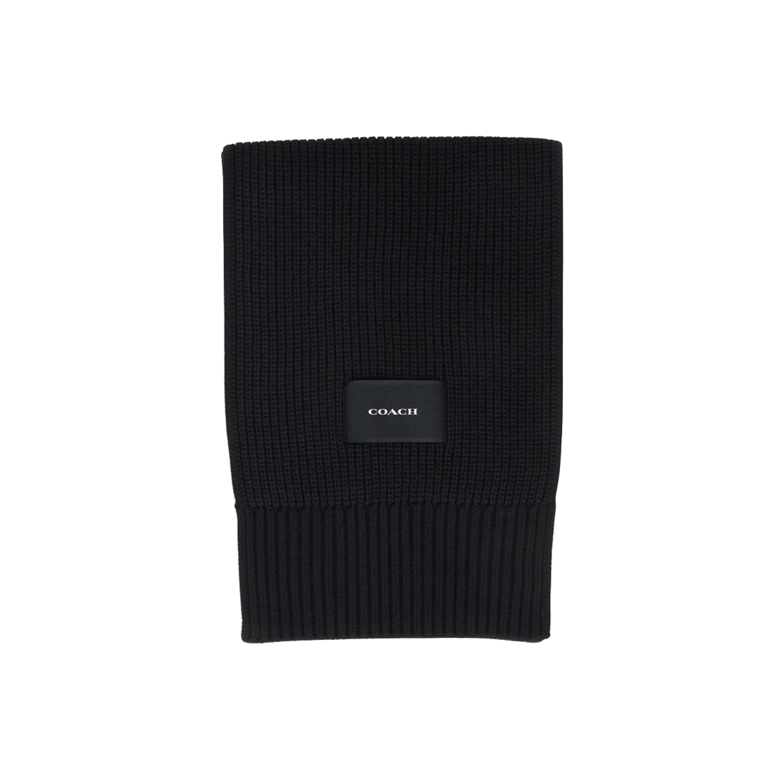 (W) 코치 로고 머플러 블랙 | Coach | KREAM