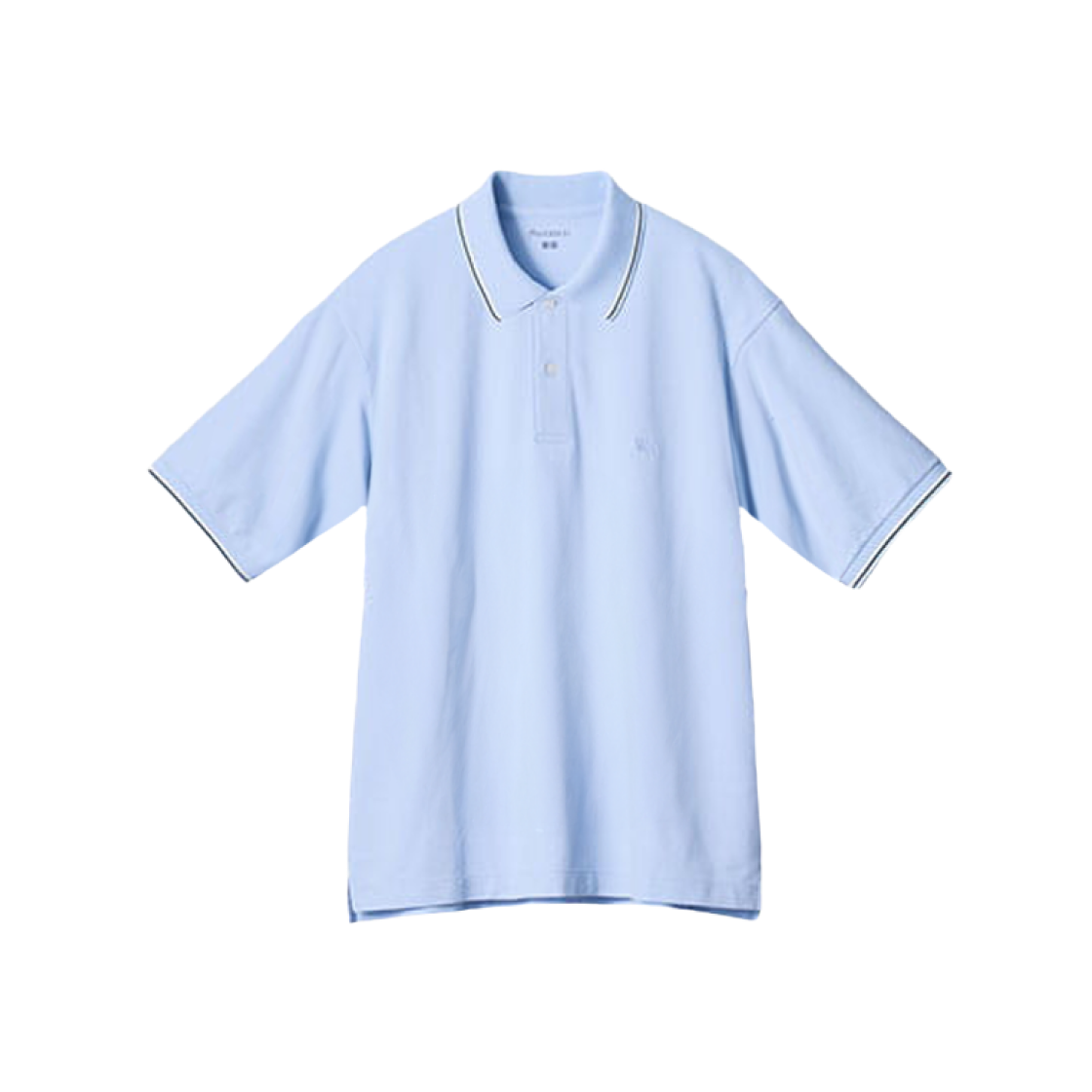 유니클로 x JW 앤더슨 드라이 피케 폴로 셔츠 티핑 블루 - KR | Uniqlo | KREAM