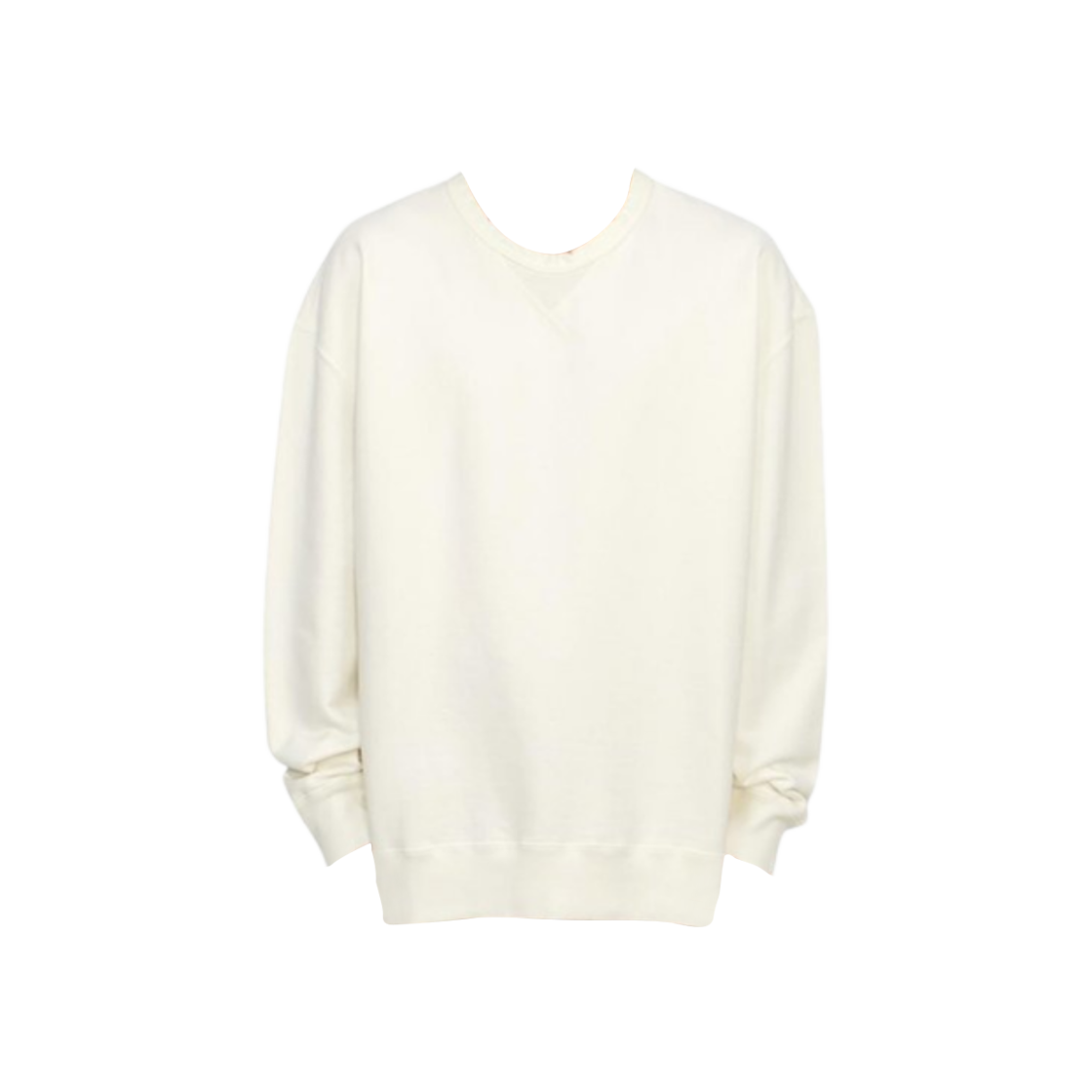 텐씨 가먼트 다이드 코튼 저지 스웨트셔츠 화이트 | Ten C | KREAM