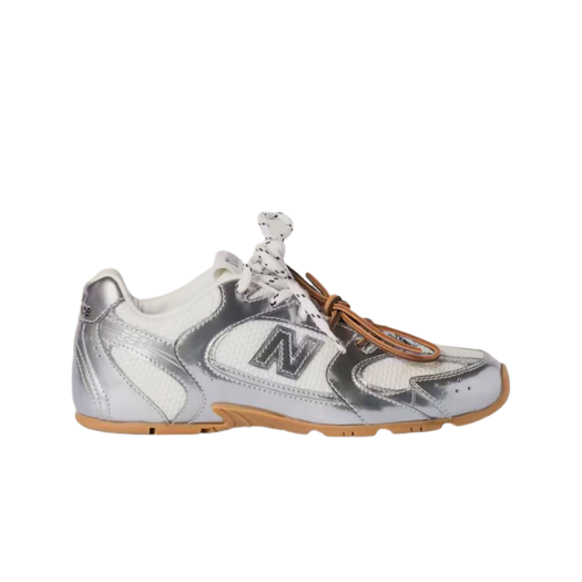 (W) 뉴발란스 x 미우 미우 530 스웨이드 메쉬 스니커즈 에크루 | New Balance | KREAM