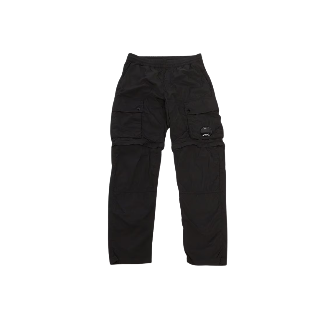 (키즈) C.P. 컴퍼니 U16 크롬-R 지퍼 카고 팬츠 블랙 - 23SS | C.P. Company | KREAM