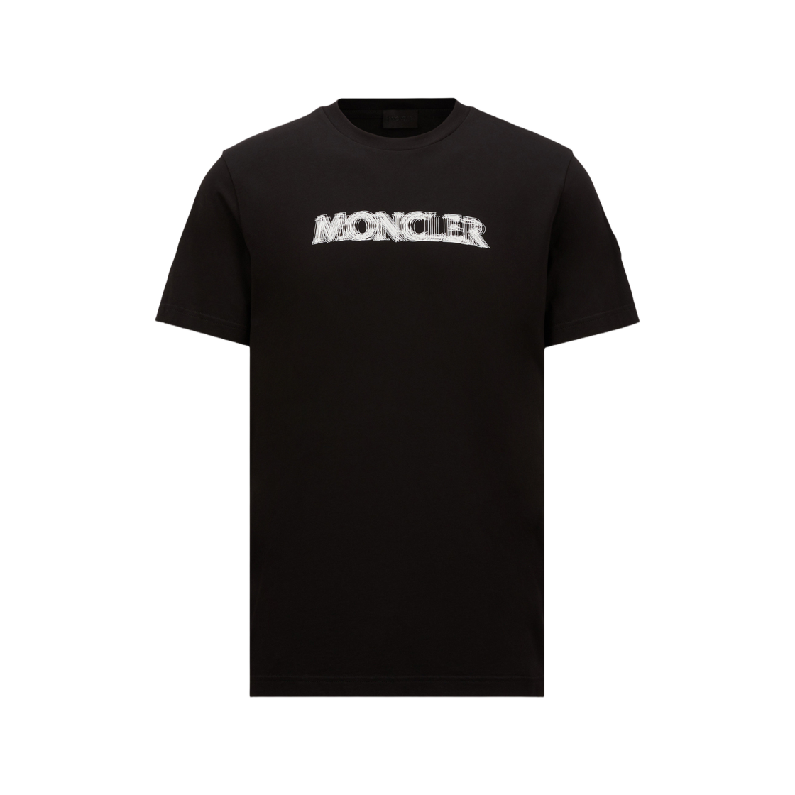 몽클레르 블러드 로고 코튼 티셔츠 블랙 - 25SS | Moncler | KREAM