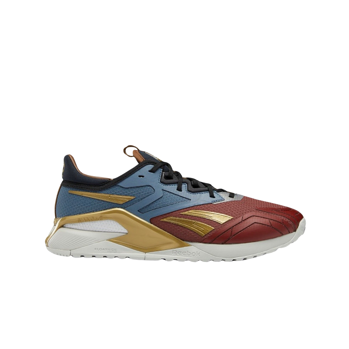 리복 x DC 코믹스 나노 X2 원더 우먼 테라 레드 브레이브 블루 | Reebok | KREAM