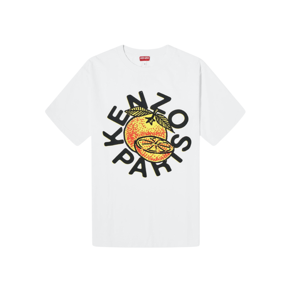 겐조 빅 오렌지 클래식 티셔츠 오프 화이트 | Kenzo | KREAM