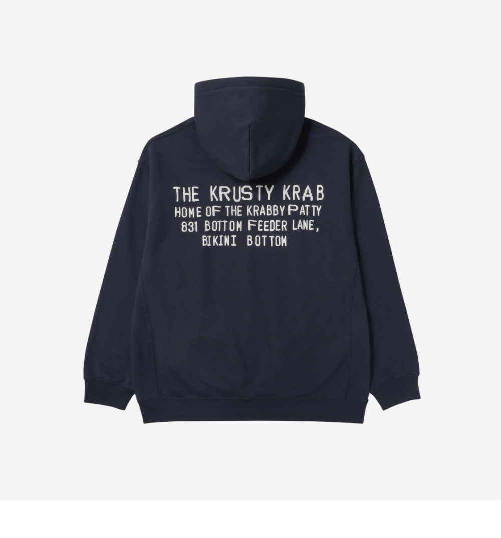 유니클로 UT x CPFM x 스폰지밥 스웨트 풀 파카 C 네이비 - JP | Uniqlo | KREAM