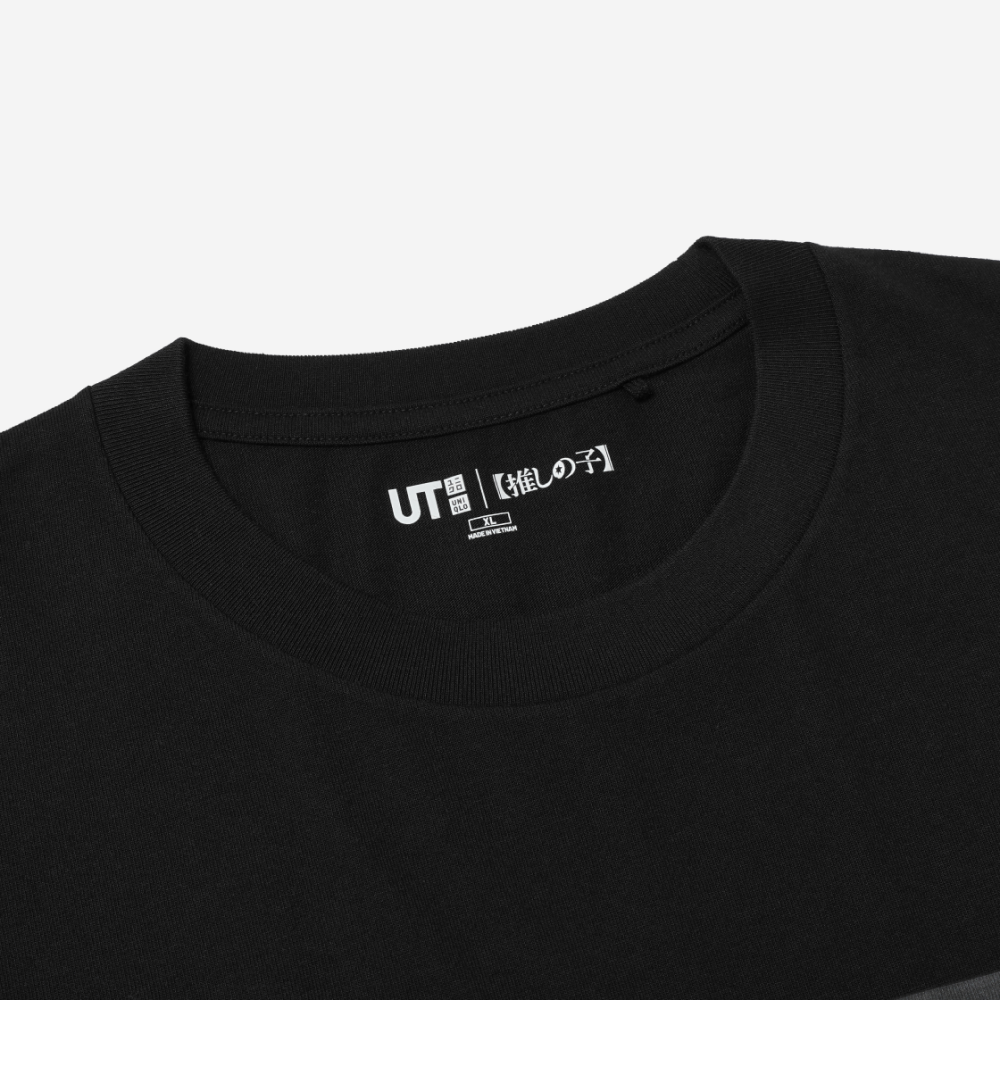 유니클로 UT 최애의 아이 티셔츠 블랙 - JP | Uniqlo | KREAM