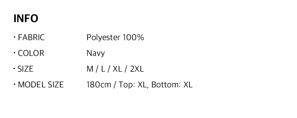 에이치덱스 자이언트핏 85 매쉬 와이드 팬츠 네이비 | HDEX | KREAM