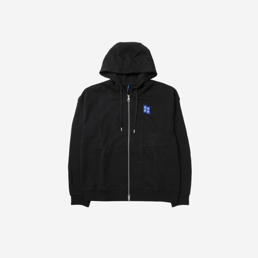 아더에러 시그니피컨트 TRS 태그 후드 집업 02 블랙 | Ader Error | KREAM