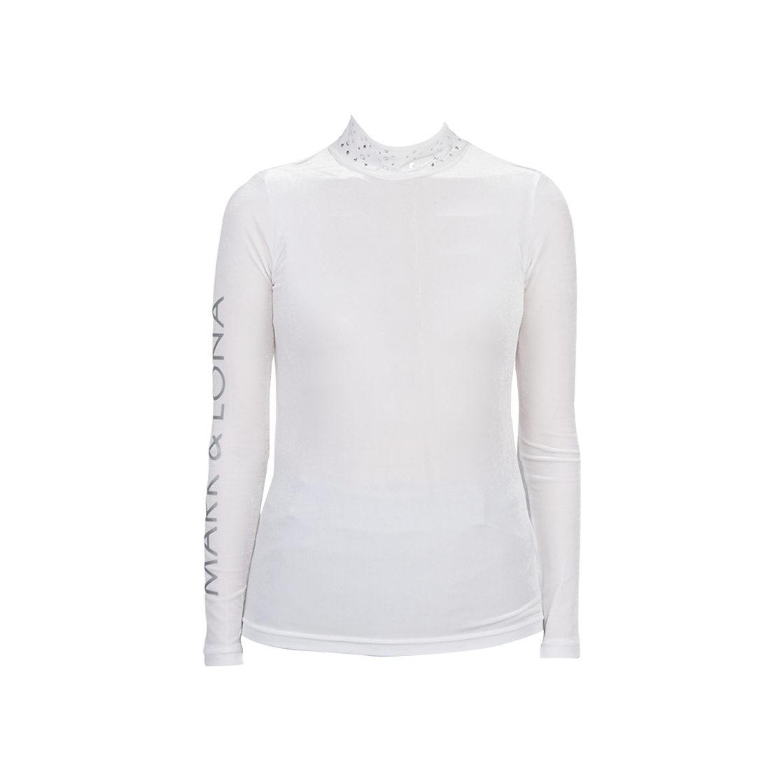 (W) 마크 앤 로나 럭스 터틀넥 롱슬리브 티셔츠 화이트 | Mark & Lona | KREAM