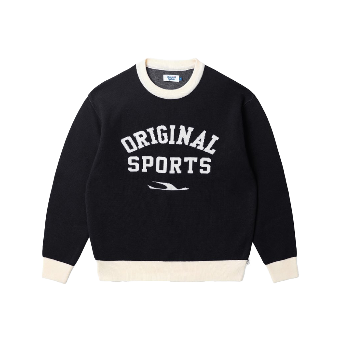 프로-스펙스 로고 크루넥 니트 블랙 | PRO-SPECS | KREAM