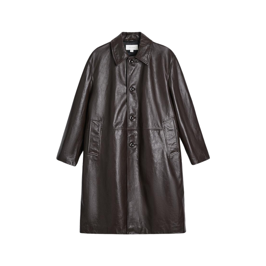 자라 레더 트렌치 코트 블랙 브라운 | Zara | KREAM