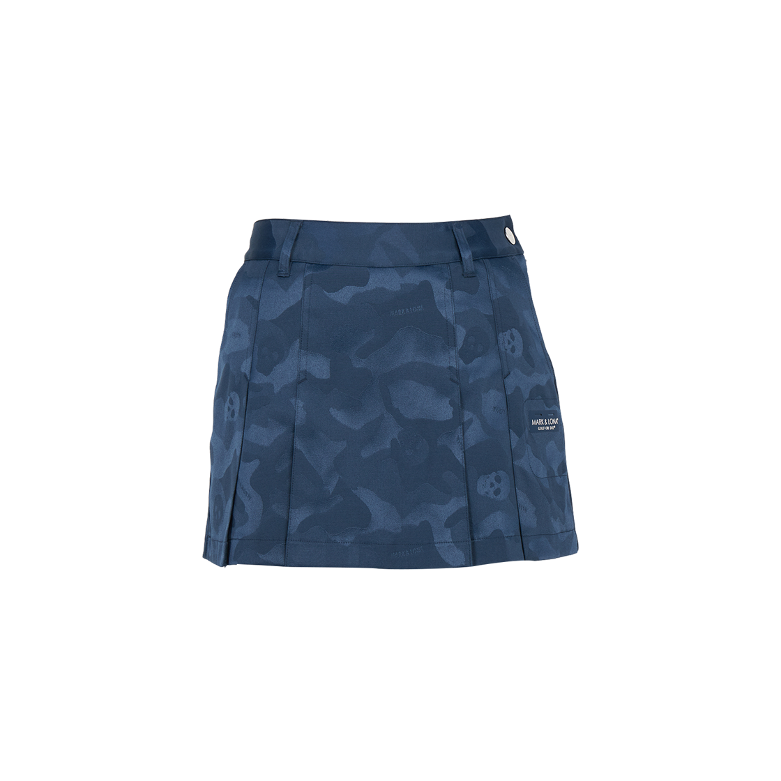 (W) 마크 앤 로나 게이지 플리츠 스커트 네이비 | Mark & Lona | KREAM