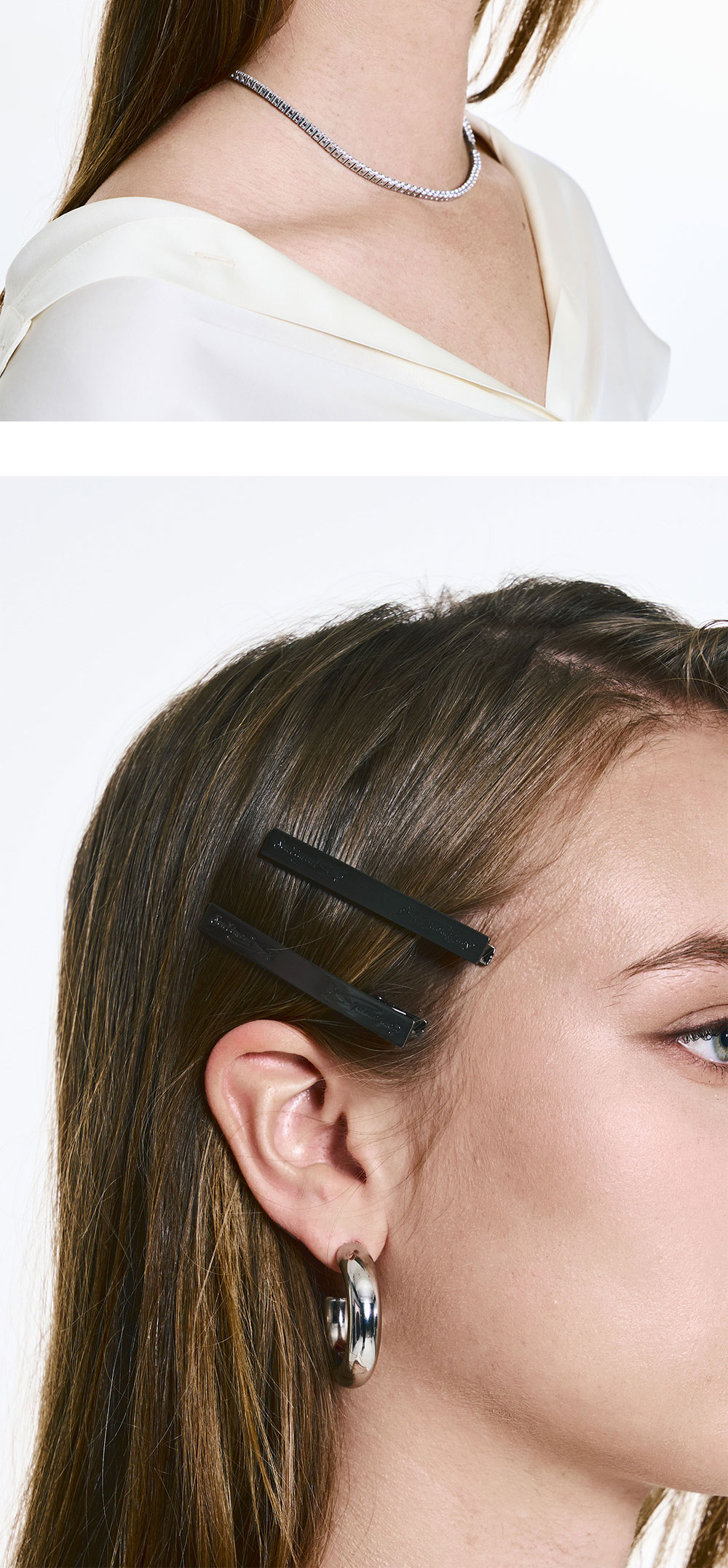 센티멍 넘버 565 헤어핀 2세트 블랙 | SENTIMENTS | KREAM