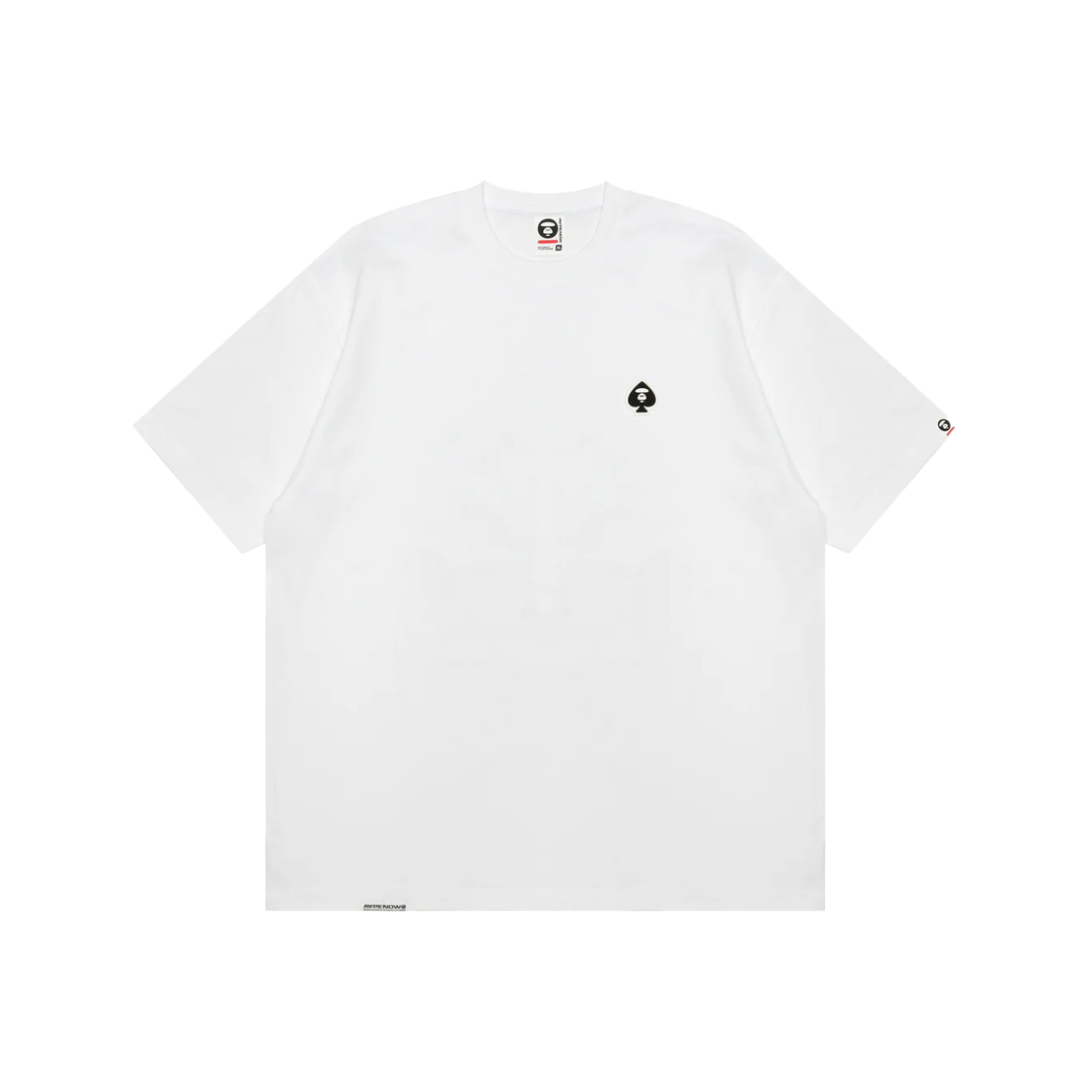 에이프 나우 스페이드 티 화이트 - 25SS | AAPE | KREAM