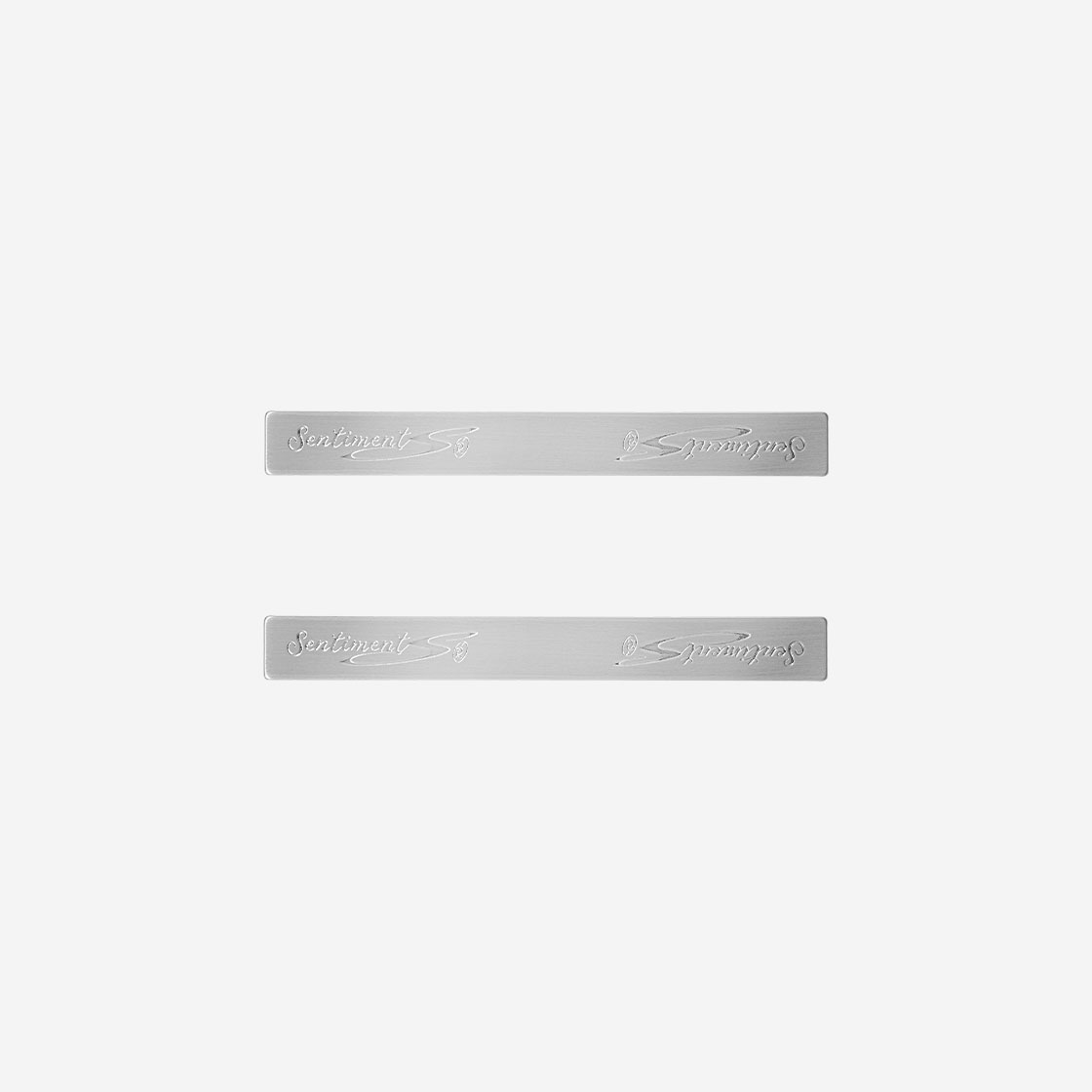 센티멍 넘버 565 헤어핀 2세트 실버 | SENTIMENTS | KREAM