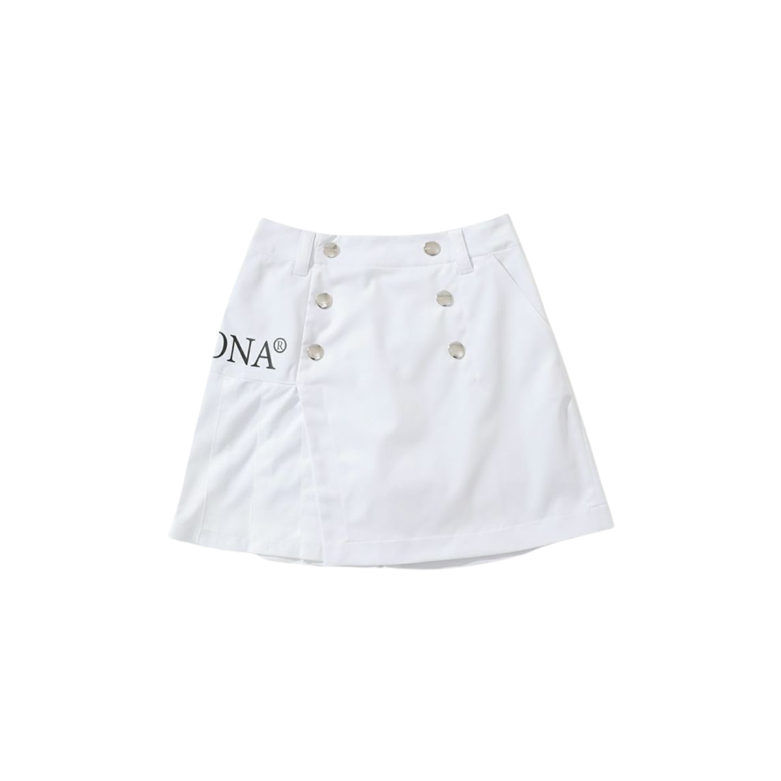(W) 마크 앤 로나 알뤼르 어시메트리 스커트 화이트 | Mark & Lona | KREAM