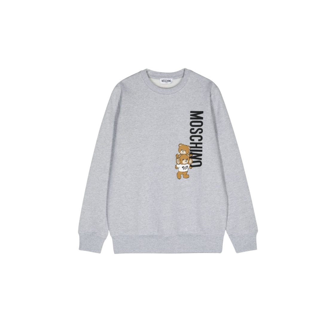 (키즈) 모스키노 테디 베어 모티프 스웨트셔츠 그레이 | Moschino | KREAM