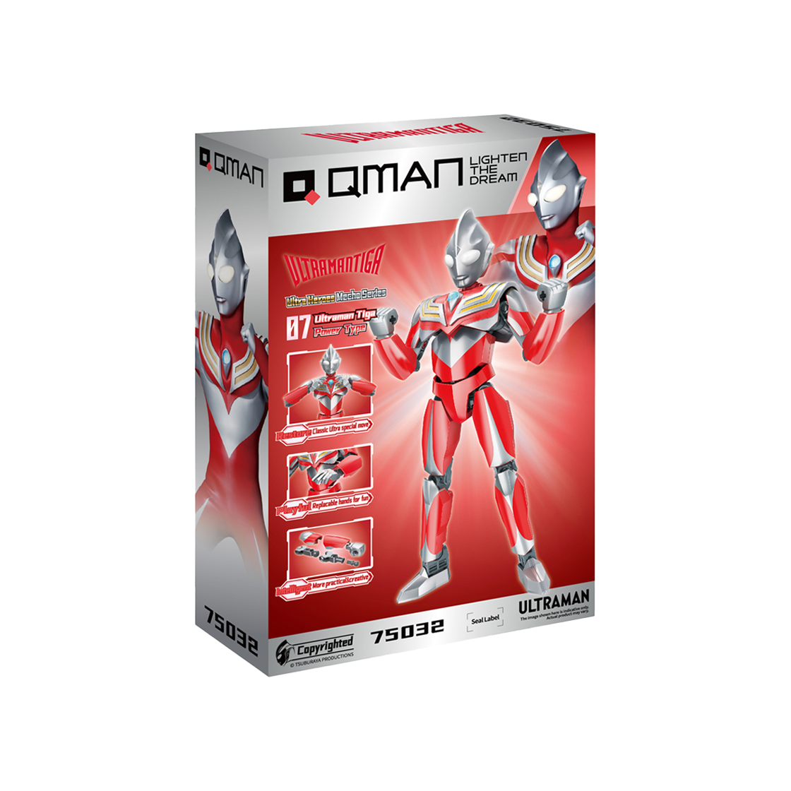 큐만 울트라맨 타이가 파워 타입 | QMAN | KREAM