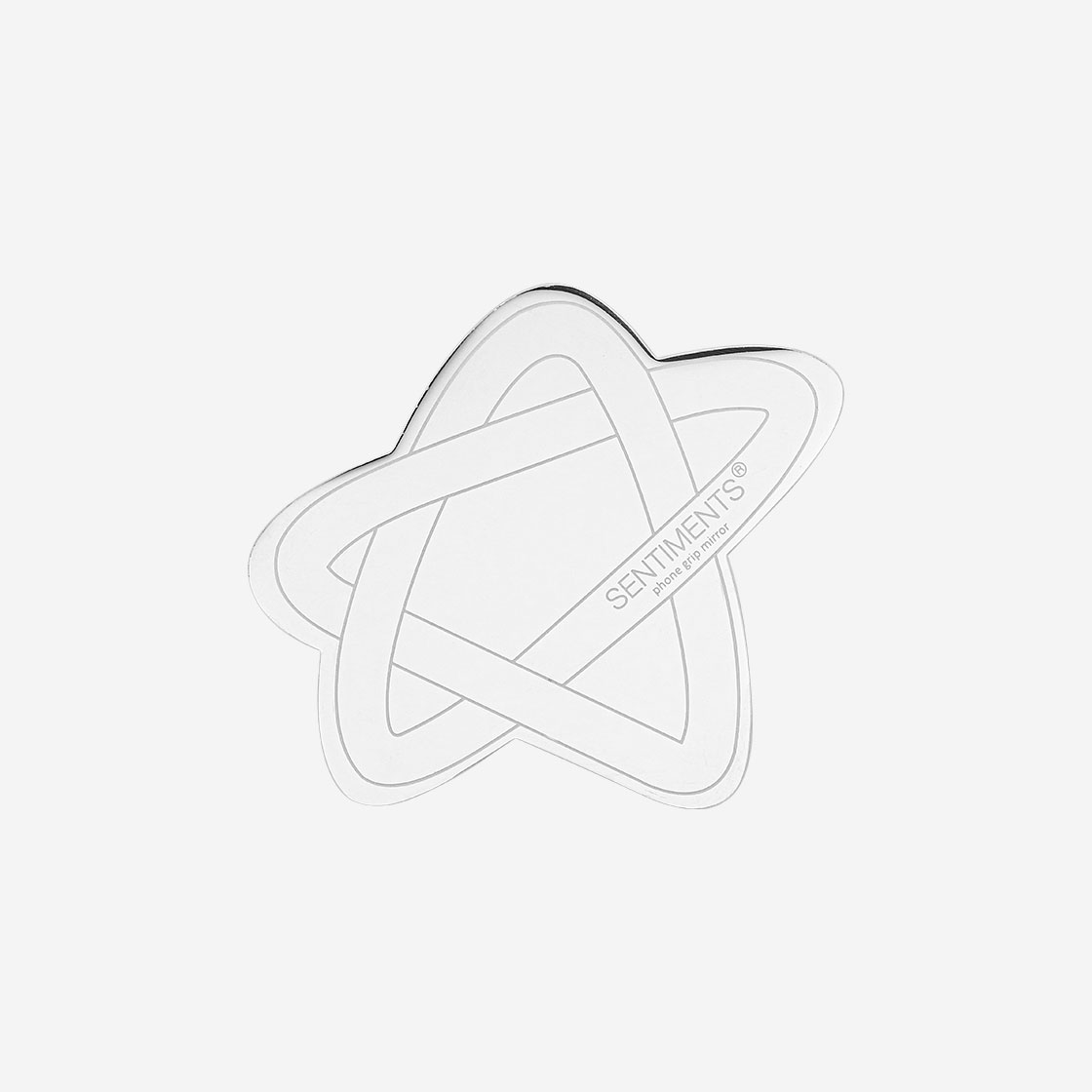 센티멍 넘버 601 스타 미러 폰 그립 실버 | SENTIMENTS | KREAM