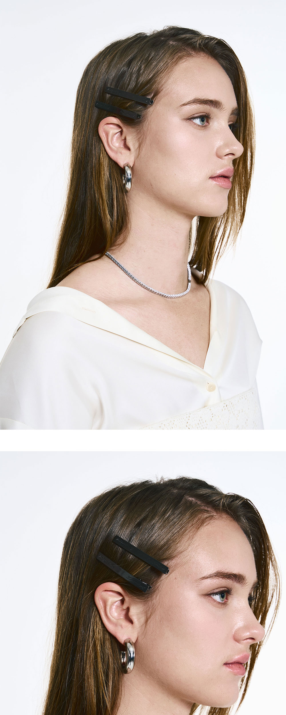 센티멍 넘버 565 헤어핀 2세트 블랙 | SENTIMENTS | KREAM