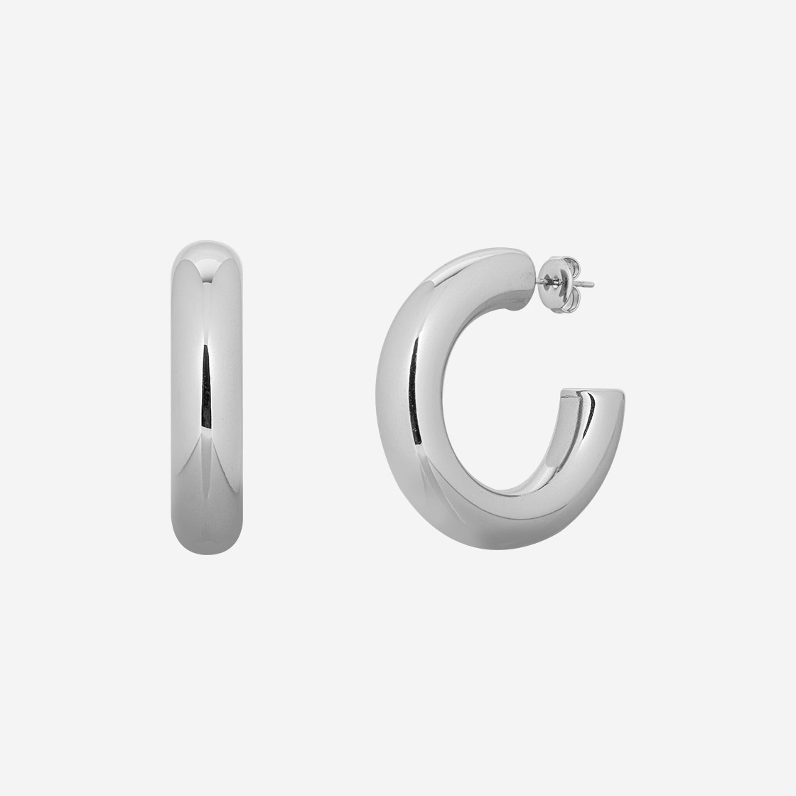 센티멍 넘버 561 이어링 실버 | SENTIMENTS | KREAM