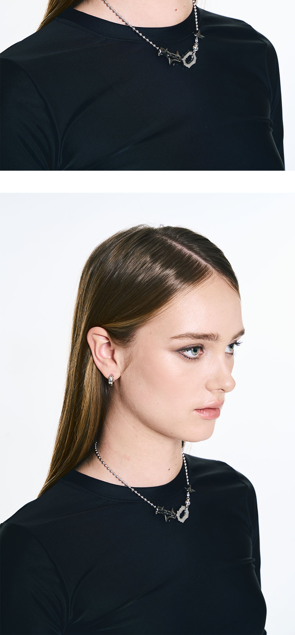 센티멍 넘버 581 이어링 실버 | SENTIMENTS | KREAM