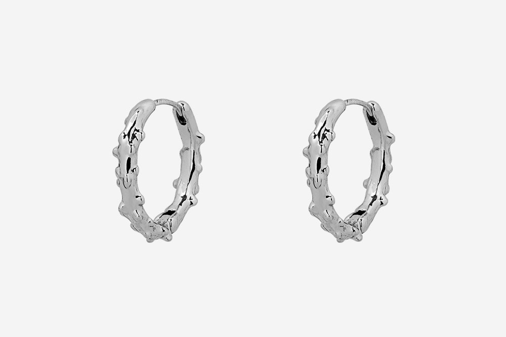 센티멍 넘버 614 이어링 실버 | SENTIMENTS | KREAM