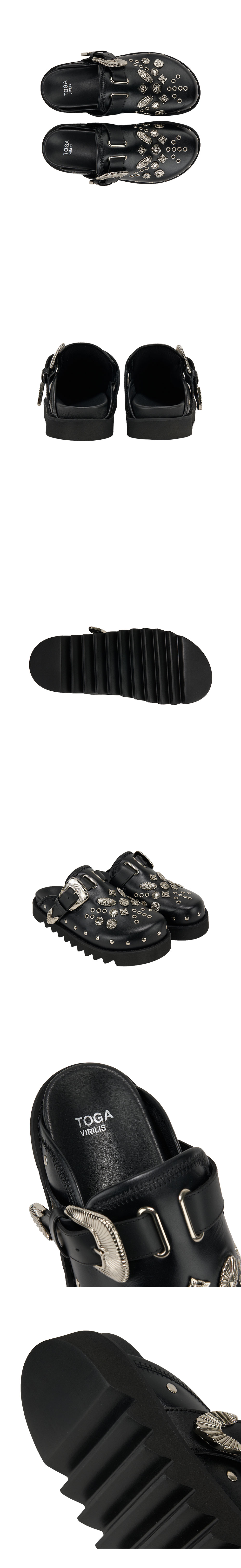 토가 비릴리스 AJ1066 레더 블랙 - 25SS | Toga | KREAM