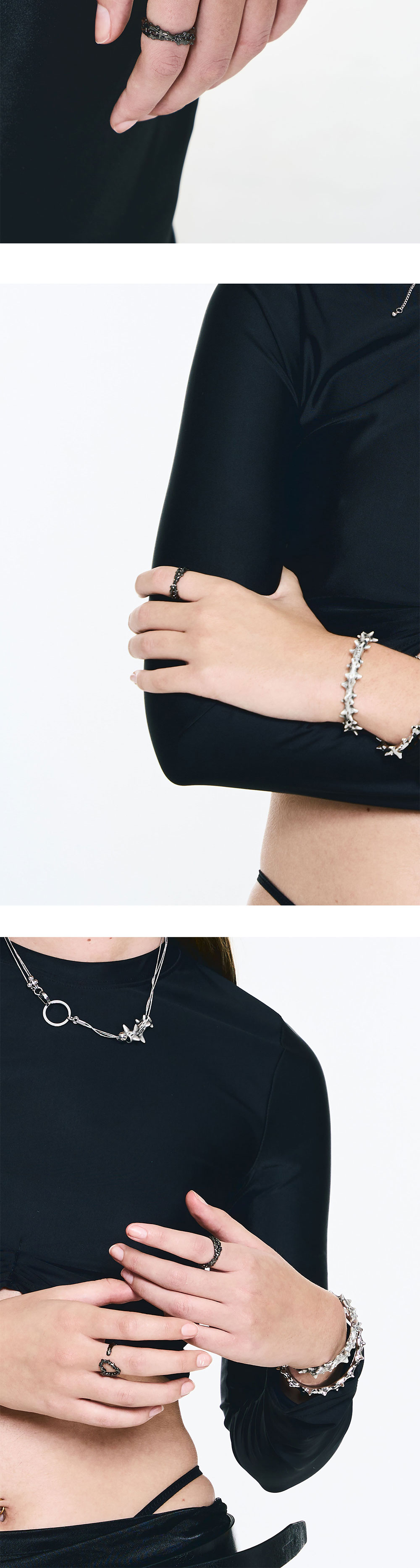 센티멍 넘버 613 링 블랙 | SENTIMENTS | KREAM