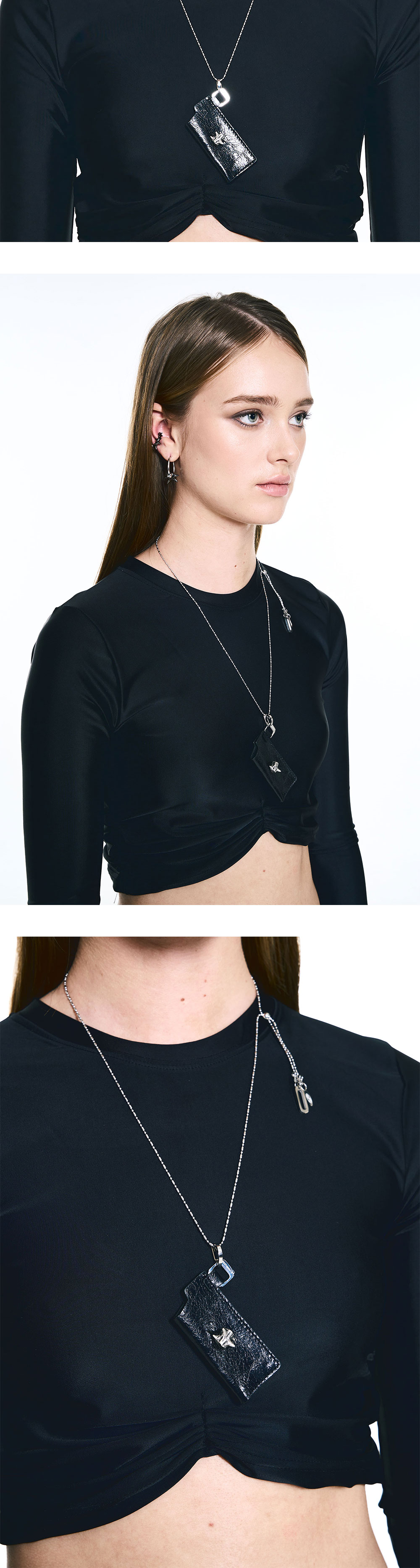 센티멍 넘버 624 가시 라이터 가죽 케이스 네크리스 버니쉬 | SENTIMENTS | KREAM