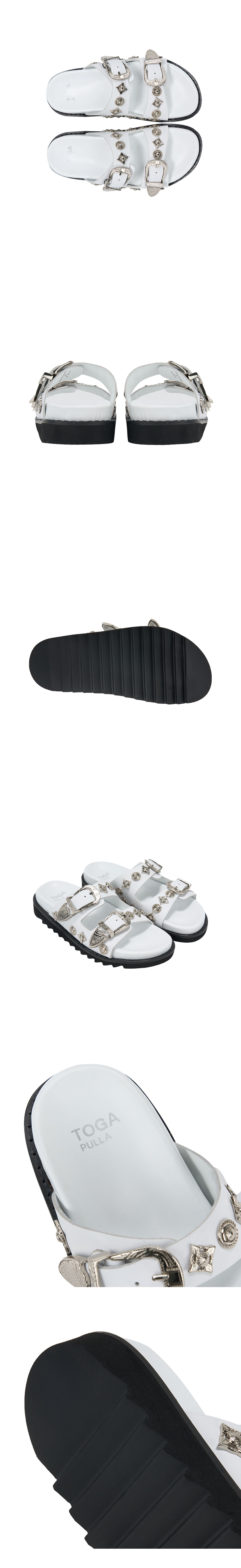 토가 풀라 AJ844 레더 화이트 - 25SS | Toga | KREAM