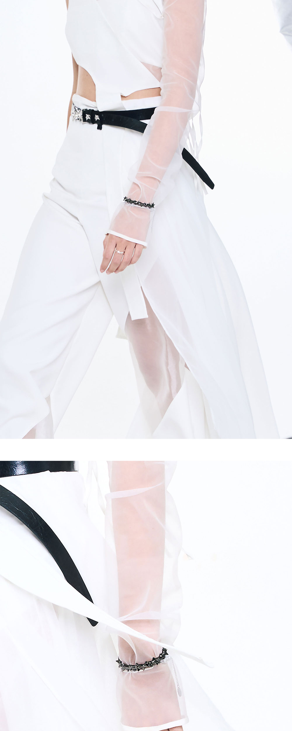 센티멍 넘버 630 가시 뱅글 브레이슬렛 블랙 | SENTIMENTS | KREAM