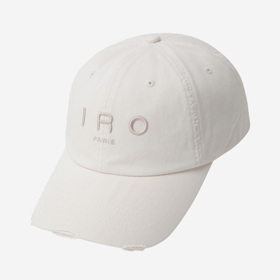 이로 베이직 로고 코튼 볼캡 아이보리 | Iro | KREAM